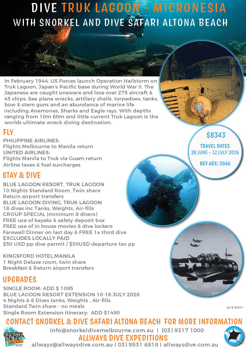 Snorkel And Dive Safari Altona Beach | Snorkeling & Diving